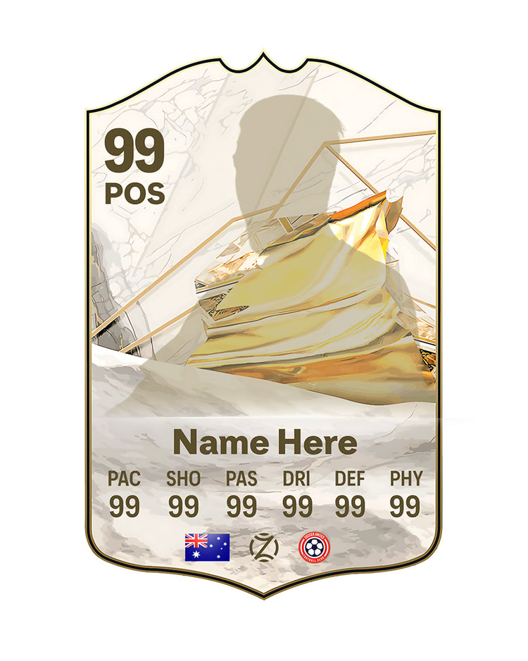 Personalized Football Card | Custom Football Gift | OZ Football Card