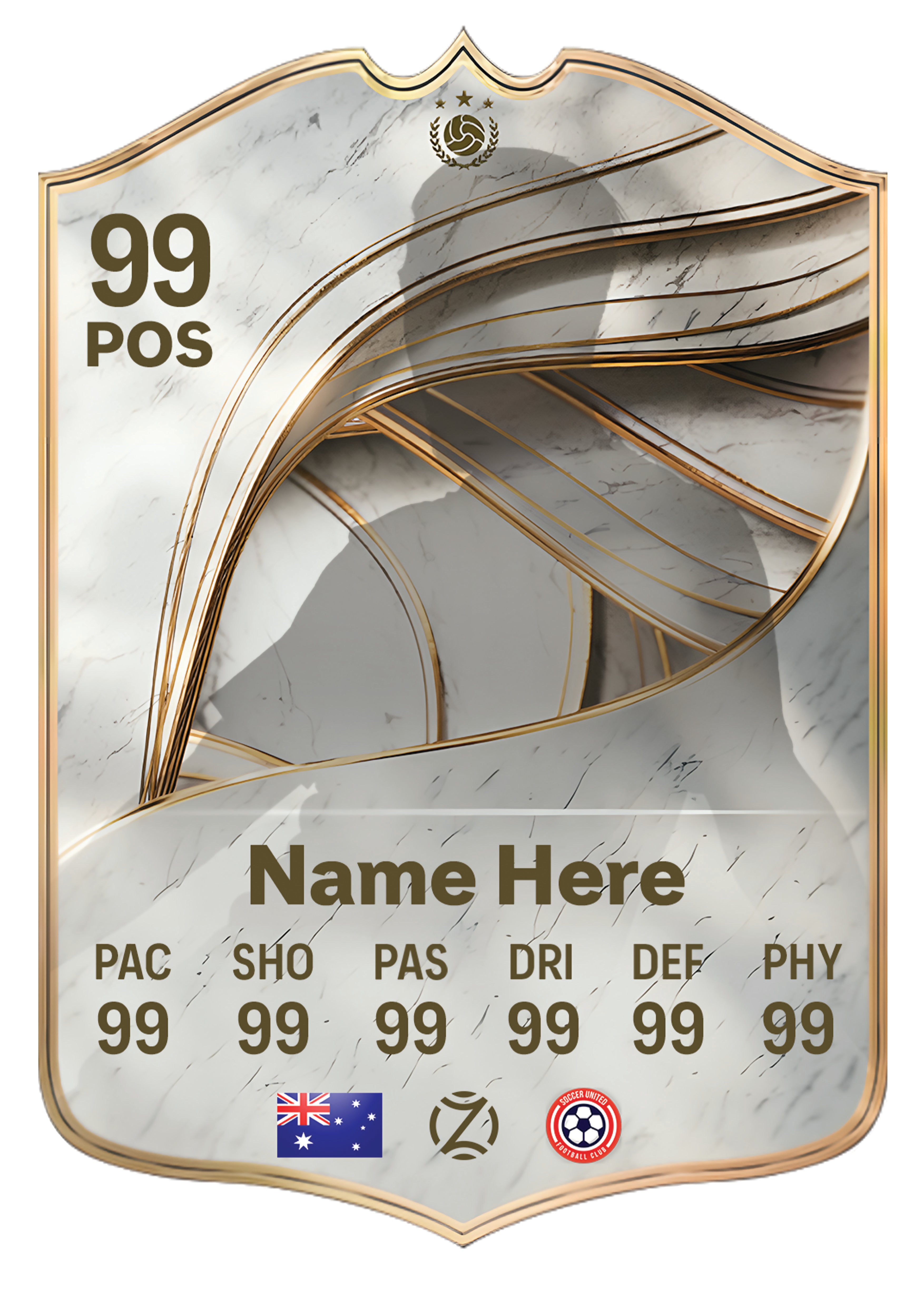 FC26 ICONS – OZ Football Card