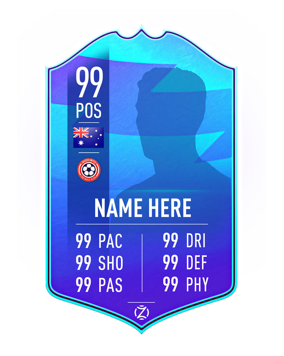 22 English League Player of the Month (POTM) – OZ Football Card